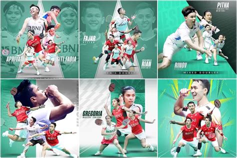 Indonesia Loloskan 6 Wakil Cabor Bulu Tangkis Ke Olimpiade Paris 2024