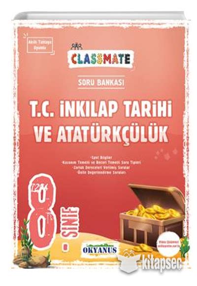 LGS 8 Sınıf Classmate T C İnkilap Tarihi Ve Atatürkçülük Soru