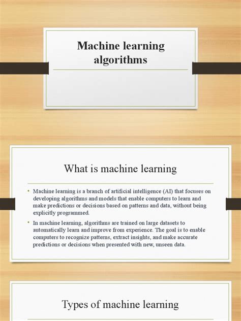 machine learning algorithms pdf machine learning statistical classification