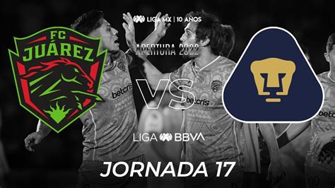 Pumas Unam Vs Juarez C C Verloop Io