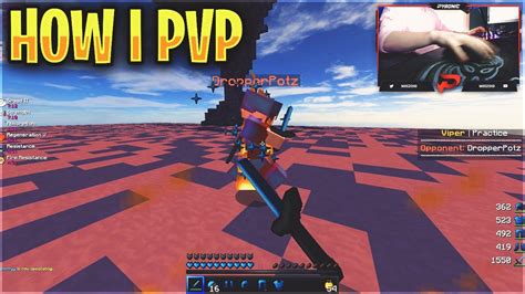 How I Pvp Butterfly Clicking Cps Handcam Keystrokes Game