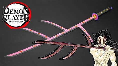 Anime Demon Slayer Sword Katana Kokushibo Kimetsu No Yaiba Cosplay