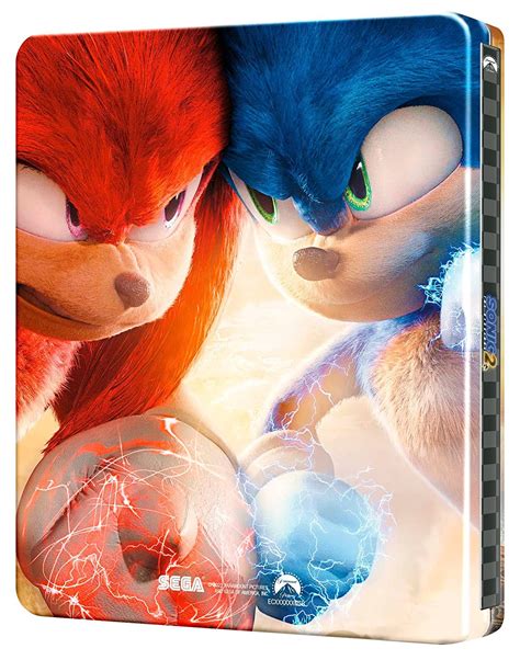 SONIC 2 LA PELÍCULA STEELBOOK 4K UHD Blu Ray Blu ray
