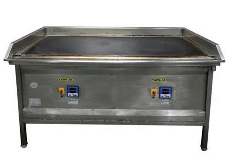 Stainless Steel Commercial Induction Hot Plate Tawa At In