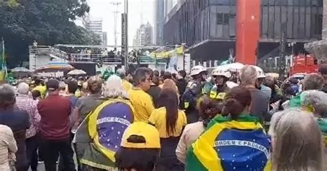Bolsonaristas Fazem Ato Esvaziado Na Avenida Paulista Contra Lula E