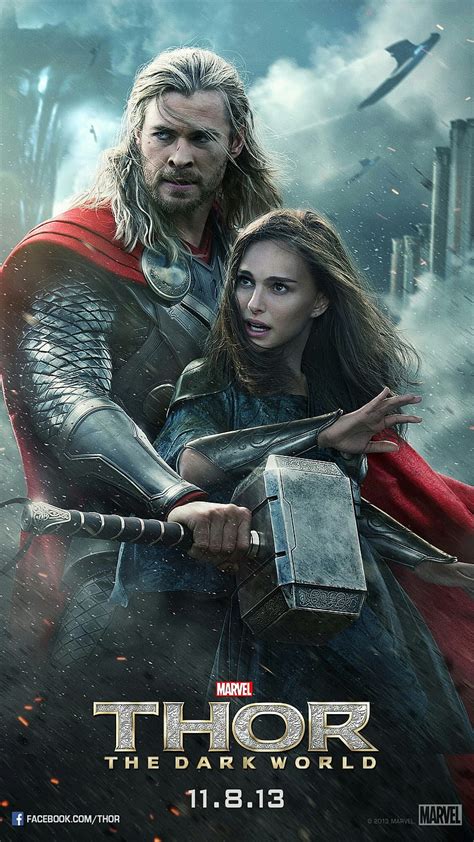 Thor Movie Poster The Dark World HD Phone Wallpaper Peakpx