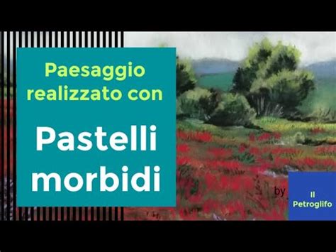 Tutorial Come Disegnare Un Paesaggio Con I Pastelli Morbidi YouTube