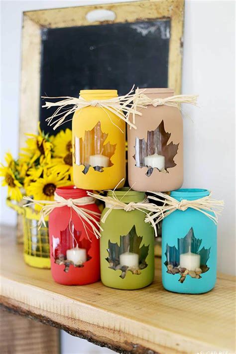 20 Unique Mason Jar Craft Ideas DIY To Make