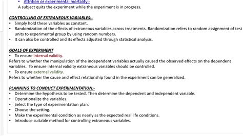 Types Of Extraneous Variable Simulation YouTube