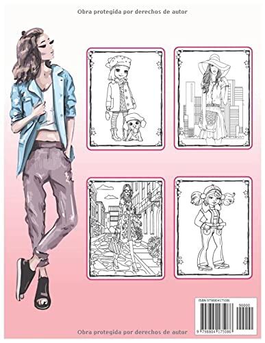 Moda Libro De Colorear Para Niñas De 8 a 12 Años Divertidas P