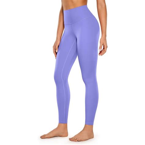 Crz Yoga Womens Brushed Naked Feeling Workout Leggings High
