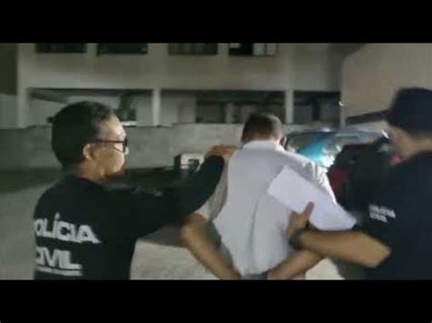 V Deo Veja O Momento Em Que A Pol Cia Civil Prendeu Homem Que Estuprou