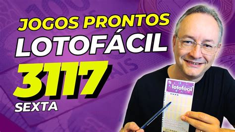 Jogos Prontos para Copiar Lotofácil 3117 100 p 14 Pontos YouTube