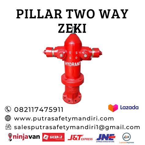 Fire Hydrant Pillar Two Way Zeki Body Cor Bar Machino Alat Terminal