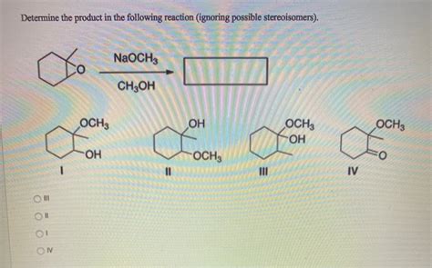 Solved Determine The Product In The Following Reaction Chegg