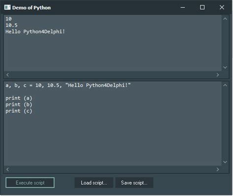 Learn Variables And Data Types In Python Gui In A Powerful Delphi Windows App