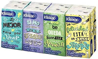Pañuelos faciales marca kleenex 1 paquete de 24 paquetes c u Amazon