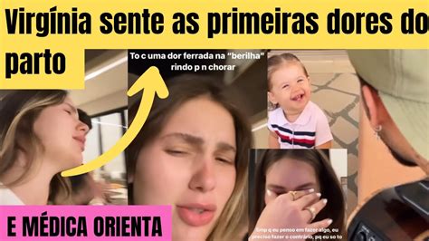 Virgínia Fonseca Fala que já está sentindo DOR DO PARTO e recebe