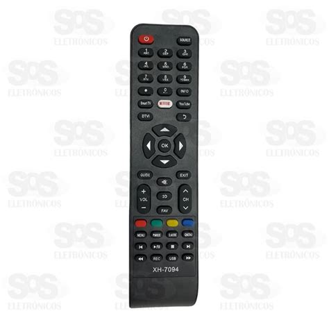 Controle Remoto Philco Smart Netflix E Youtube XH 7094