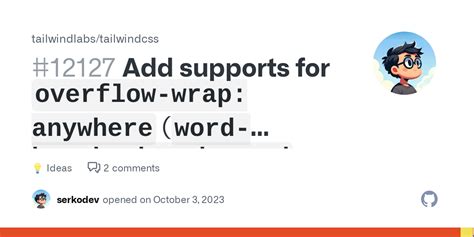 Add Supports For Overflow Wrap Anywhere Word Break Break Word