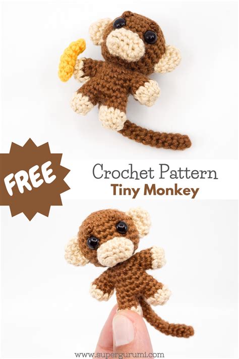 Free Amigurumi Noso Monkey Crochet Pattern Artofit