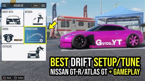 BEST Drift Setup Tune Nissan GT R Atlas GT Gameplay In CarX Drift