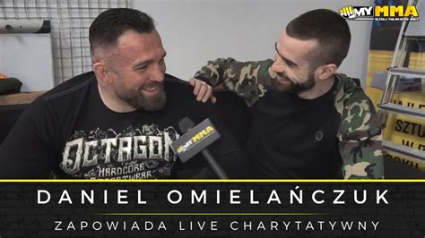 Daniel Omiela Czuk Zapowiada Charytatywny Live W Mma Piwnicy Youtube