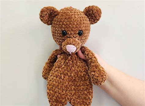 Meet Bernard A Bear Crochet Snuggler Crochet Knit Too
