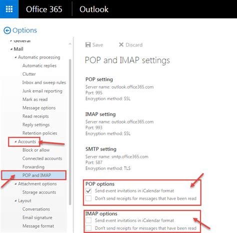 How To Find Pop And Imap Settings In Outlook Printable Forms Free Online