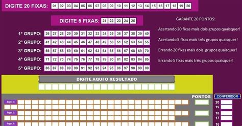 Planilha Lotomania Redução 20 Pontos Em Apenas 20 Jogos