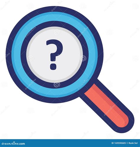 Find Problem Isolated Vector Icon Which Can Easily Modify Or Edit