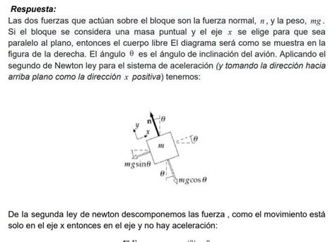 24 Dibuje Un Diagrama De Cuerpo Libre De Un Bloque Que Se Desliza