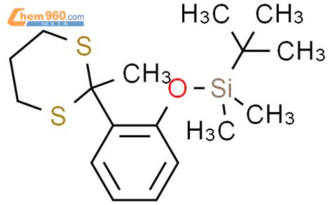 496043 46 0 Silane 1 1 Dimethylethyl Dimethyl 2 2 Methyl 1 3 Dithian