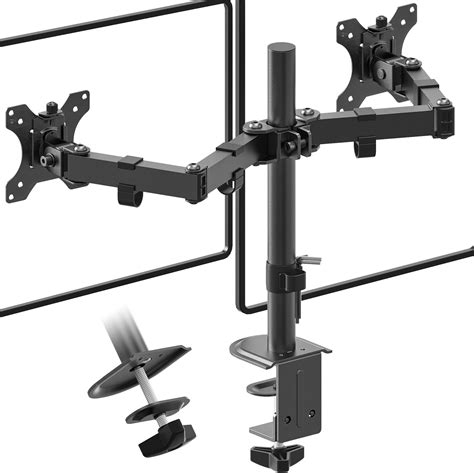 Bontec Soporte Monitor Doble Para Monitor Pulgadas Led Lcd