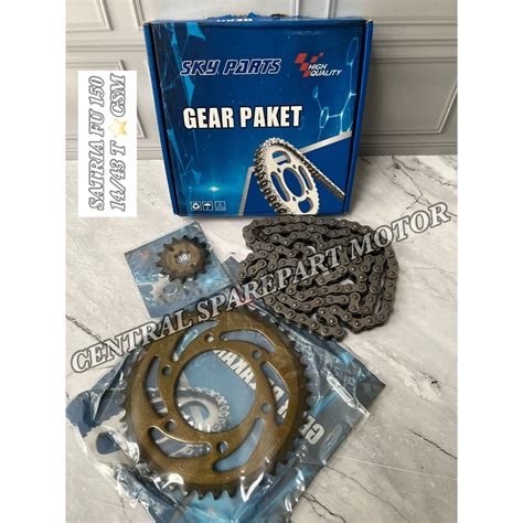 Jual GEAR GIR SET GEAR GIR PAKET SATRIA FU150 FACELIFT SATRIA FU150 FI