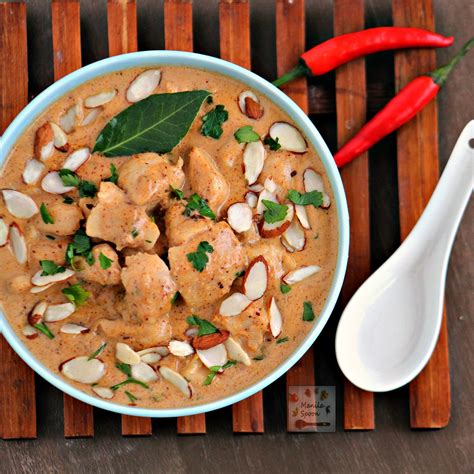 Indian Coconut Chicken Curry Murgh Malai Manila Spoon