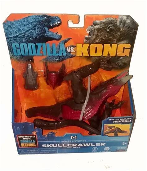 Godzilla Vs King Kong Monsterverse Series Skullcrawler With Heav