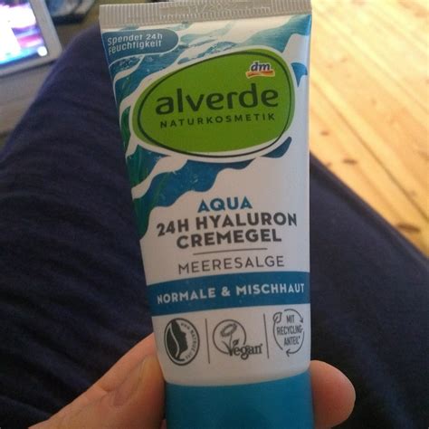 Alverde Naturkosmetik Aqua 24H Hyaluron Cremegel Reviews Abillion