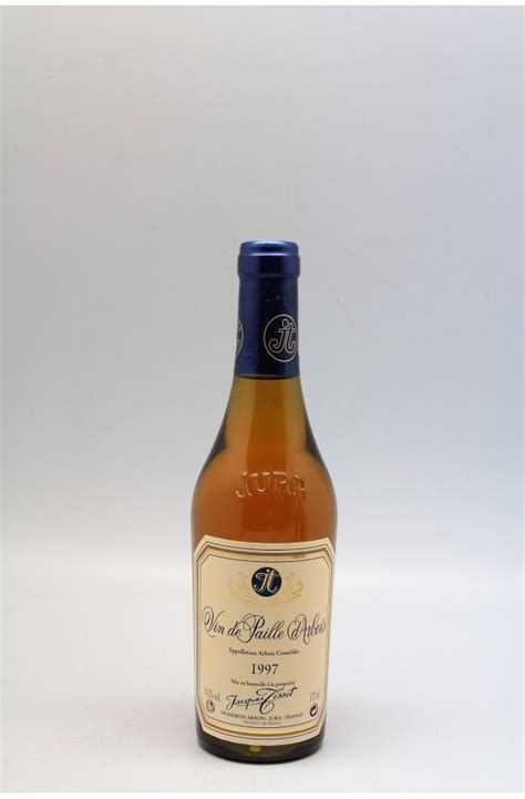 Jacques Tissot Arbois Vin De Paille 1997 37 5cl