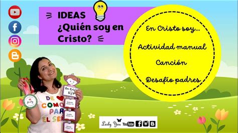 IDEAS Quién soy en Cristo YouTube