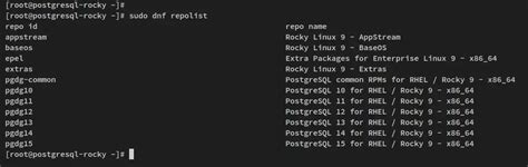 How To Install PostgreSQL 15 On Rocky Linux 9