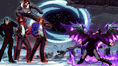 KOF MUGEN Iori Yagami KM Vs Kyo Kusanagi Team YouTube