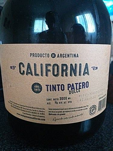 Nueva California Tinto Patero Dulce Vivino Us