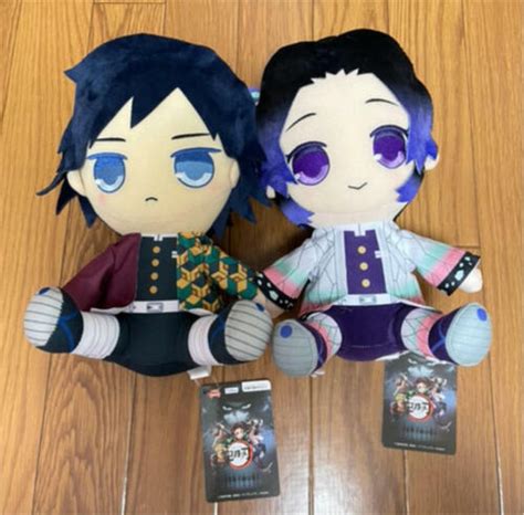 Demon Slayer Plush Doll Shinobu Kocho Giyu Tomioka Set Big 25cm 9
