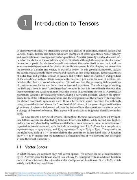 pdf 1 introduction to tensors sorin mitranmitran introduction to