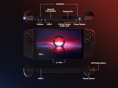 Lenovo Legion Go Windows 11 Gaming Handheld With 8 8 QHD 144Hz