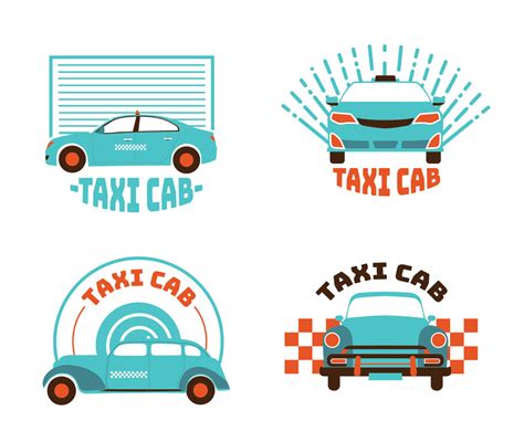 Taxi Cab Logo Vector Pack Vector Art Graphics Freevector