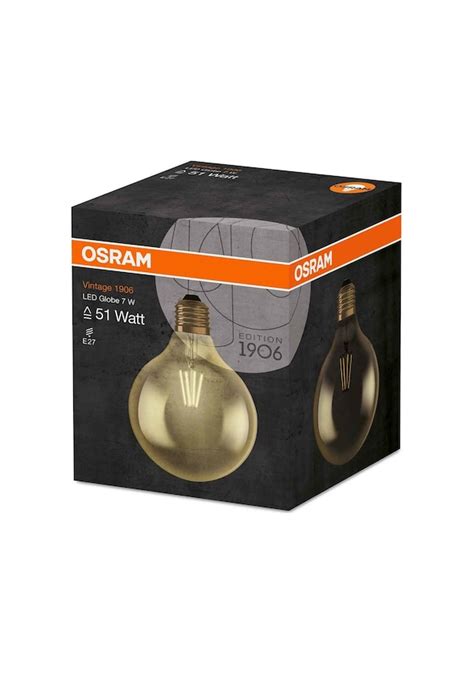 Osram Globe 7 W Sarı Klasik E27 Duy Led Ampul Fiyatları ve Özellikleri