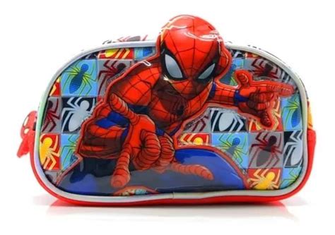 Cartuchera Spiderman 2 Cierres Cresko MercadoLibre