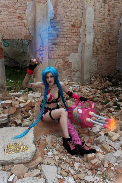 Cosplay League Of Legends Jinx 2 By Lucy Dark Dreams On DeviantArt